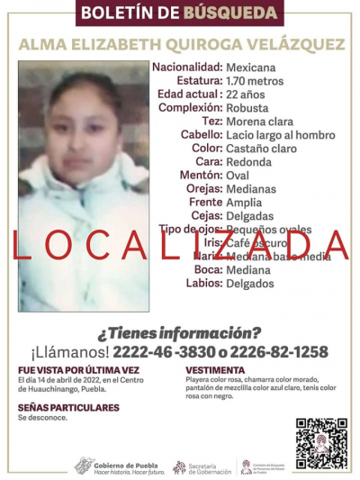 Alma Elizabeth Quiroga Velázquez.