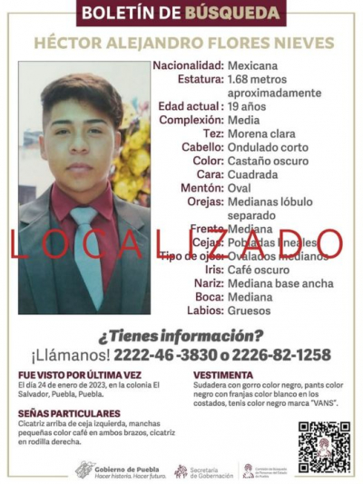 Héctor Alejandro Flores Nieves.