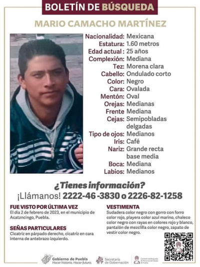 Mario Camacho Martínez.