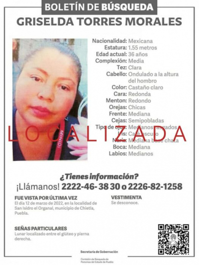 Griselda Torres Morales.