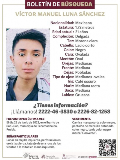 Víctor Manuel Luna Sánchez.