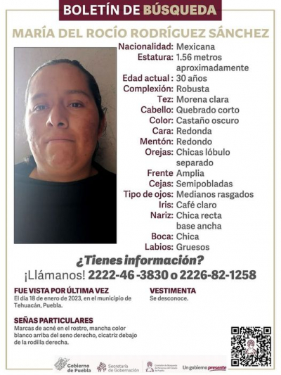 María del Rocío Rodríguez Sánchez.