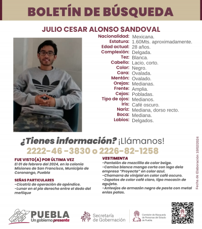 Julio Cesar Alonso Sandoval