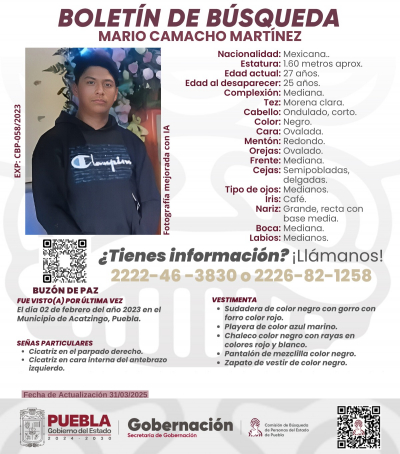 Mario Camacho Martínez - ACTUALIZACIÓN