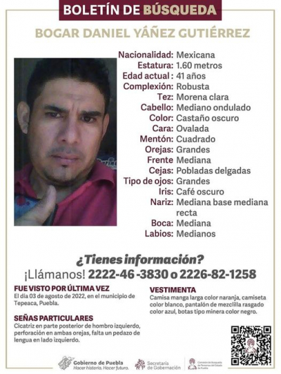 Bogar Daniel Yáñez Gutiérrez.